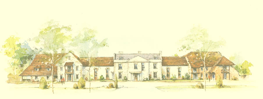 Motcombe Grange Sketch - Motcombe Grange